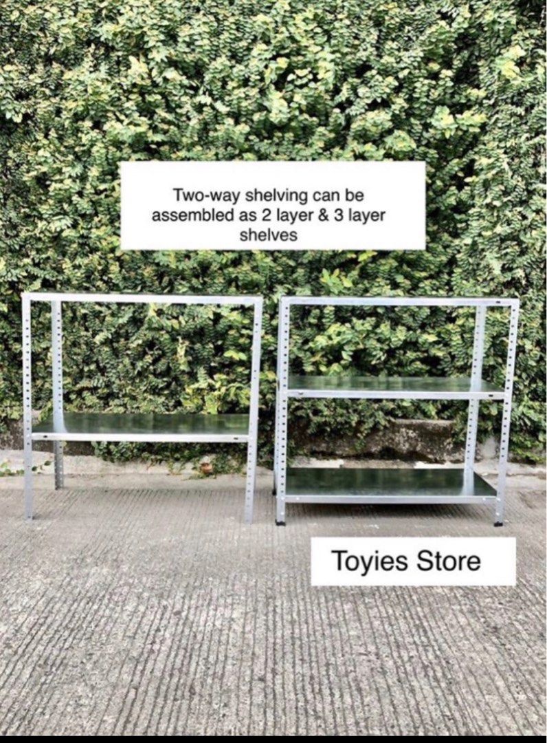 100% All Metal Multifunction Galvanized All Metal 5 Layer Shelves ...