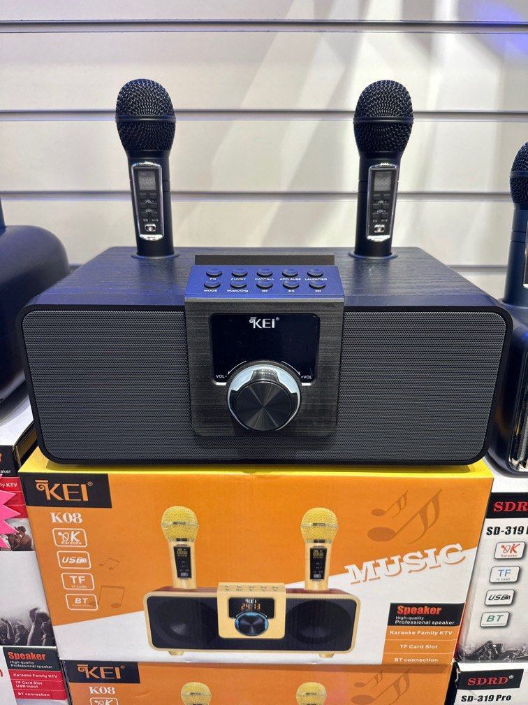 10.10 special offer hongkong brand new(KEI)K08 home mini karaoke set ...