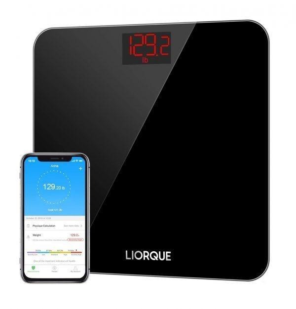 [1722] LIORQUE Body Weight Digital Bathroom Scales, High Precision ...