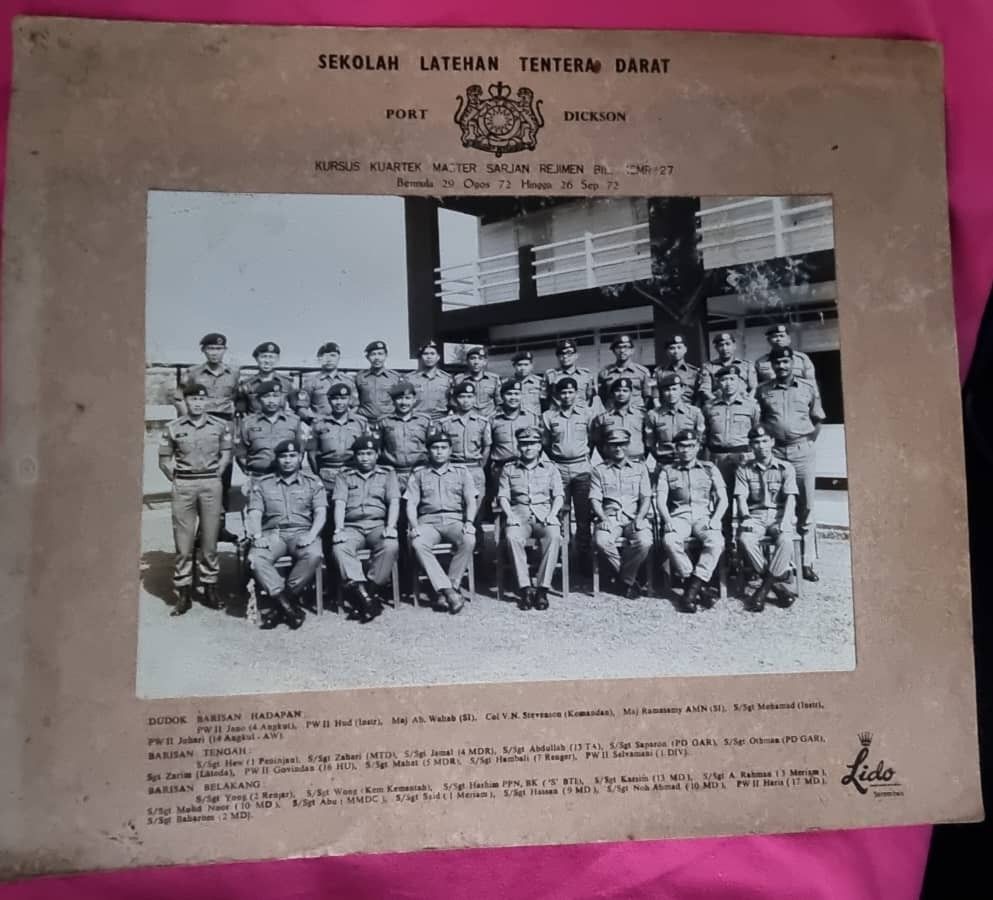 1970s Gambar Lama Tentera Darat Army Malaysia Askar picture Rare ...