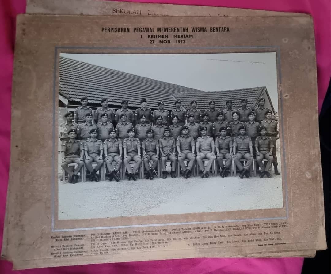 1970s Gambar Lama Tentera Darat Army Malaysia Askar picture Rare ...