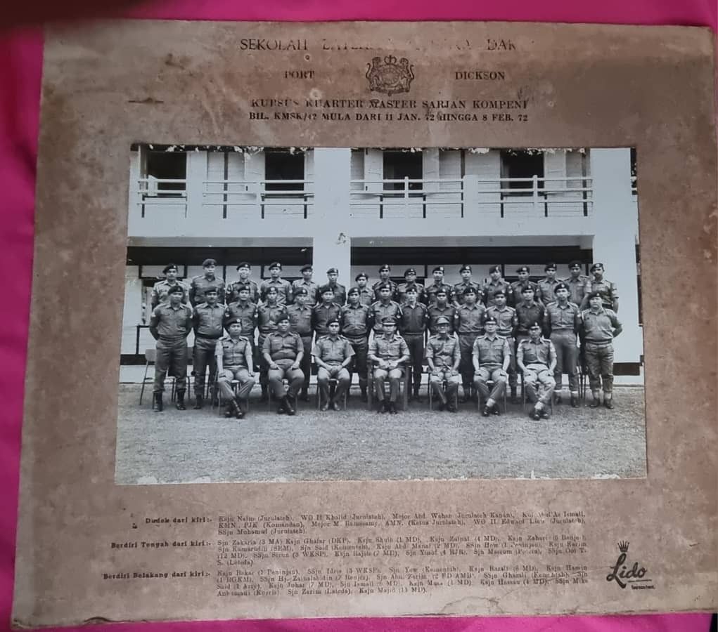 1970s Gambar Lama Tentera Darat Army Malaysia Askar picture Rare ...