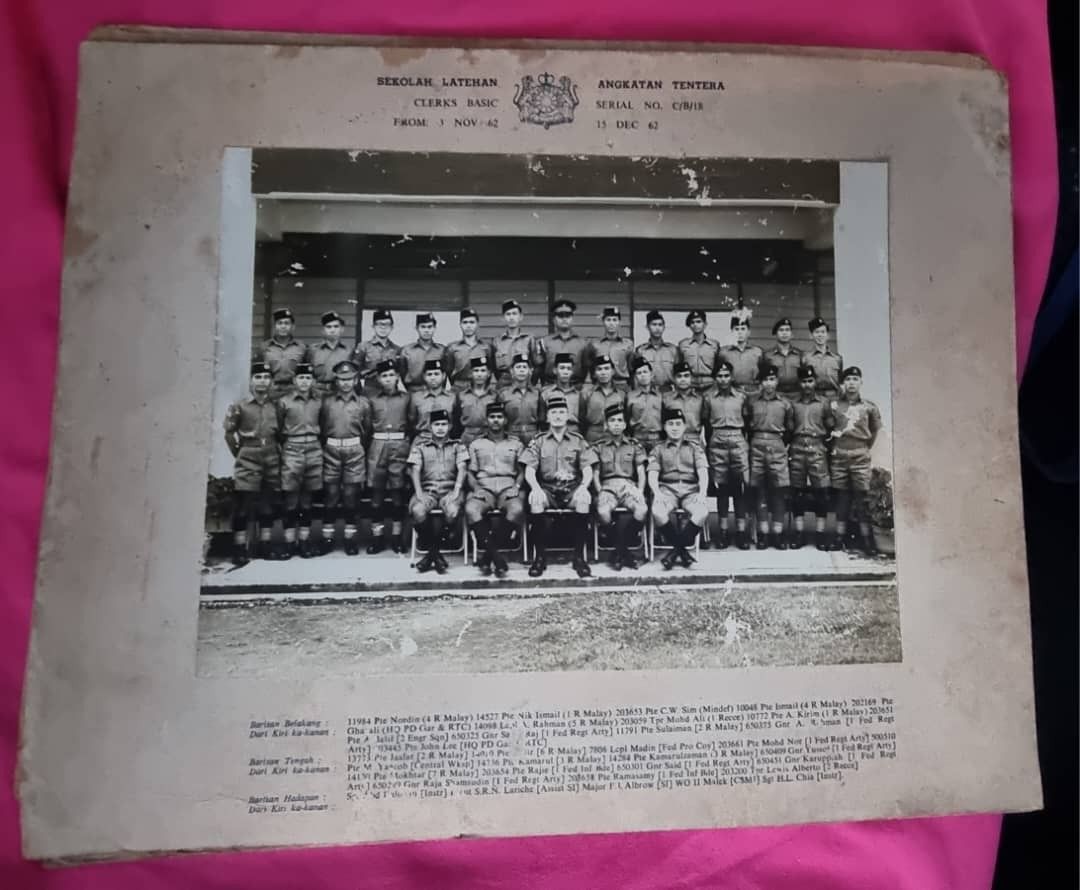 1970s Gambar Lama Tentera Darat Army Malaysia Askar picture Rare ...