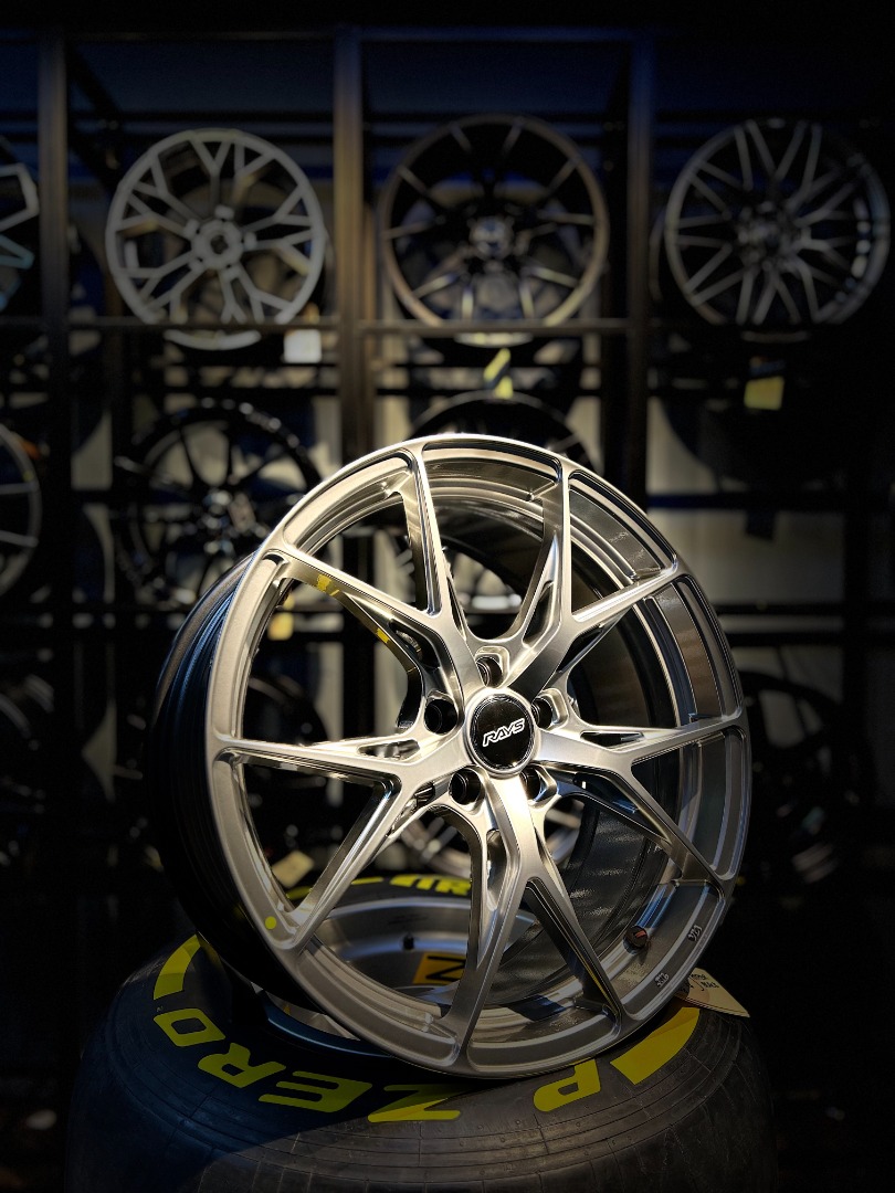 19" BRAND NEW VLF FLOWFORM RAYS DESIGN RIM 5X114.3 5X112 5X100 5X108 ...