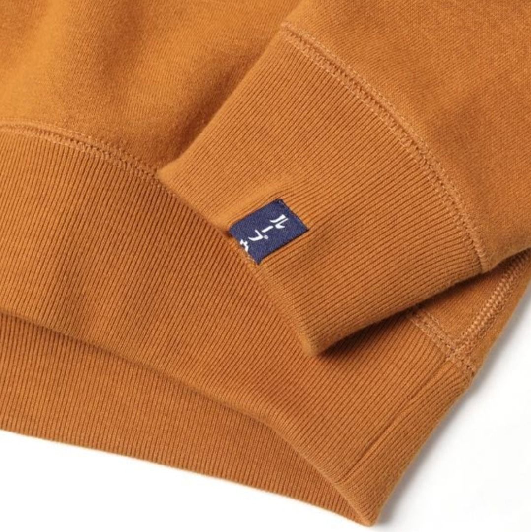 20AW GRAPHPAPER X LOOPWHEELER FOR GP RAGLAN SWEAT - BROWN 1號 日本完售款, 他的時尚, 休閒運動服飾在旋轉拍賣
