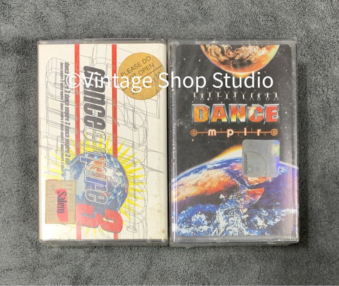 (4 Cassette) Dance Empire Brand New Sealed Cassette Kaset (New Old ...