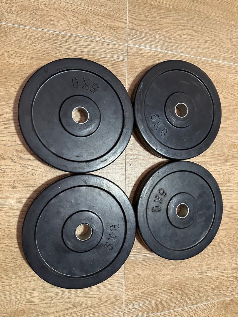 5kg weight plate, Sports Equipment, Exercise & Fitness, Weights ...