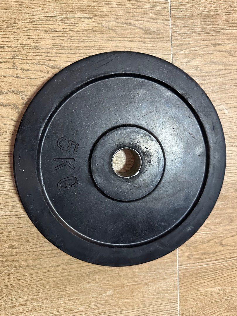 5kg weight plate, Sports Equipment, Exercise & Fitness, Weights ...