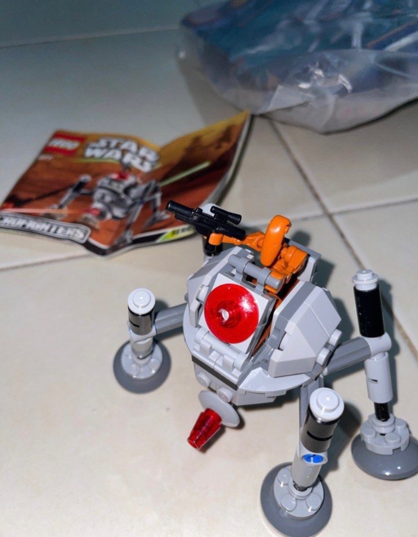 75077 LEGO Star Wars Microfighter Homing Spider Droid, Hobbies & Toys ...