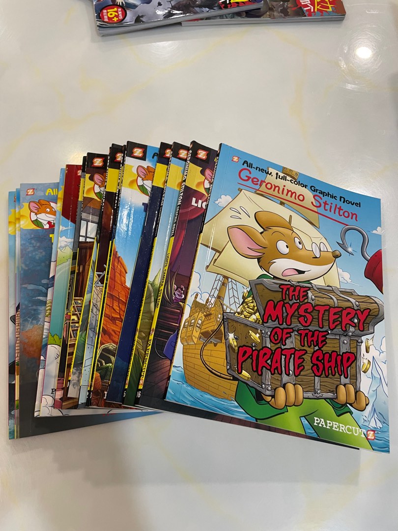 Geronimo Stilton graphic novel , Hobbies & Toys, Books & Magazines ...