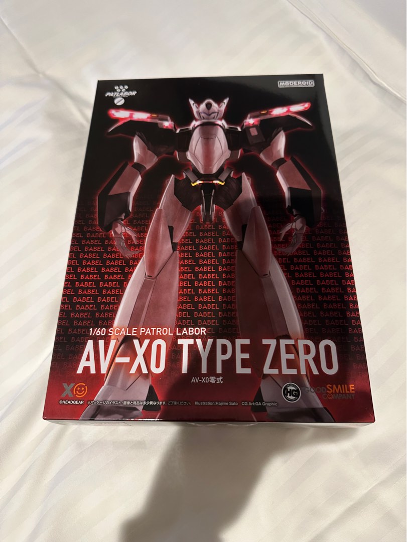 全新 日版 機動警察 零式 MODEROID AV-X0 Type Zero, 興趣及遊戲, 玩具 & 遊戲類 - Carousell