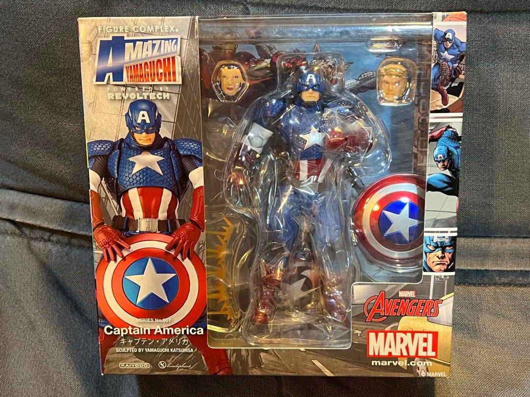 海洋堂 山口式 amazing yamaguchi Marvel figures 全部全新初版, 興趣及遊戲, 玩具 & 遊戲類 ...
