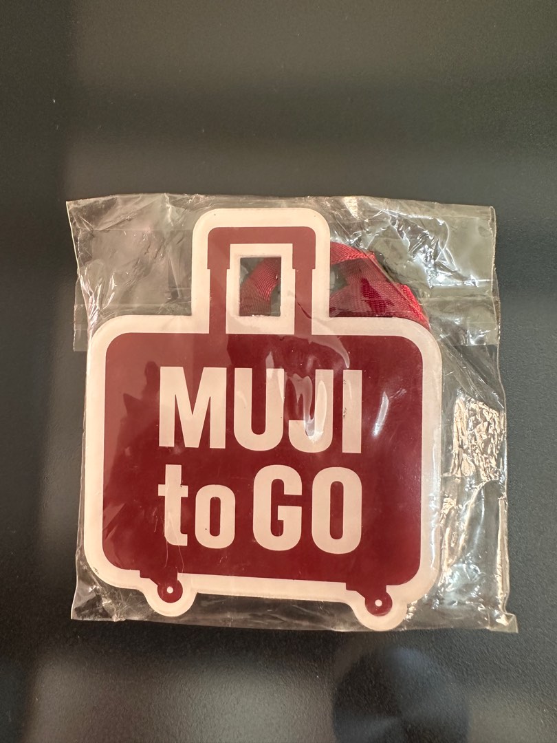 無印良品行李牌 Muji Luggage Tag, 興趣及遊戲, 旅行, 旅遊 - 旅行必需品及用品 - Carousell