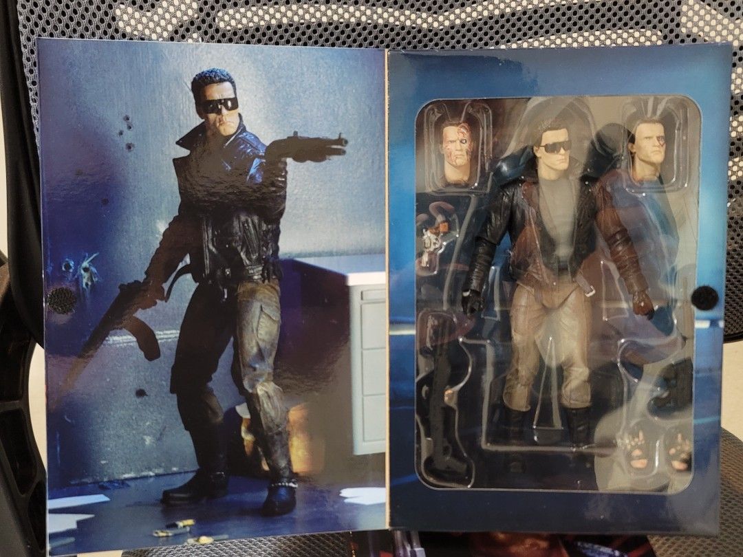 [已開品] Neca The Terminator 未來戰士 (2盒不散) Size fit with Mafex / Mezco / SHF ...