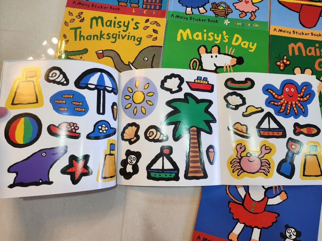 A Maisy Sticker Book, Hobbies & Toys, Books & Magazines, Children's ...