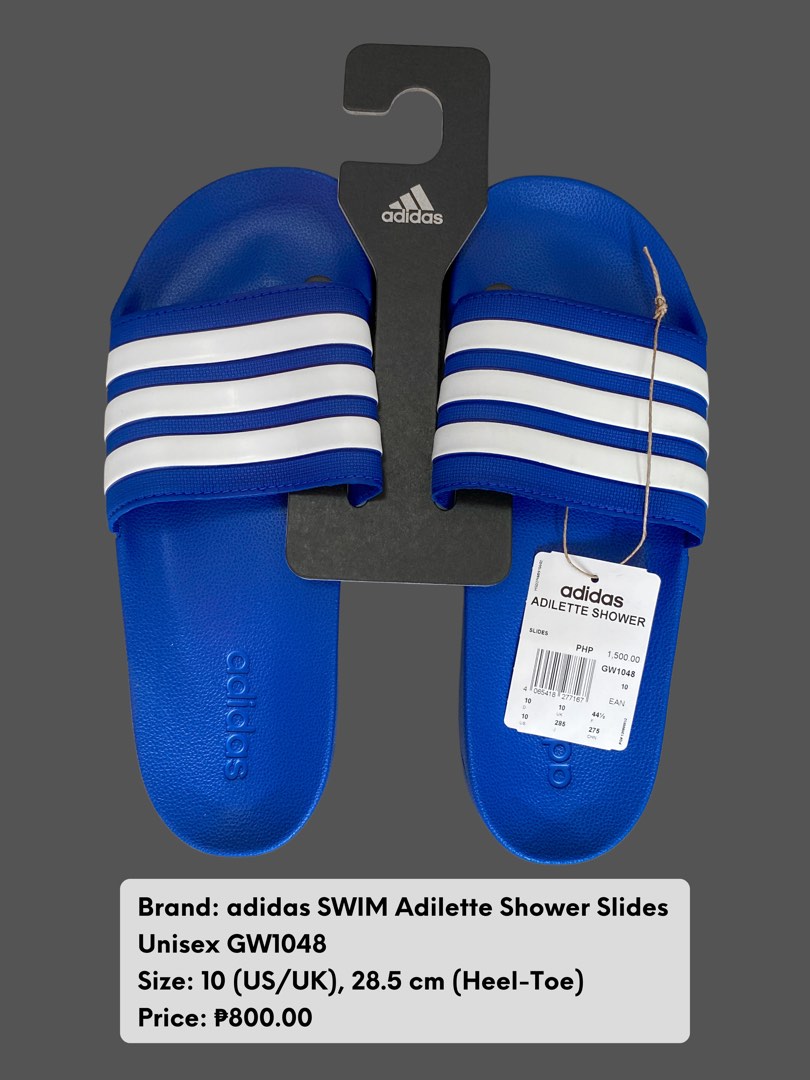 adidas SWIM Adilette Shower Slides Unisex GW1048 - ORIGINAL, Men's ...