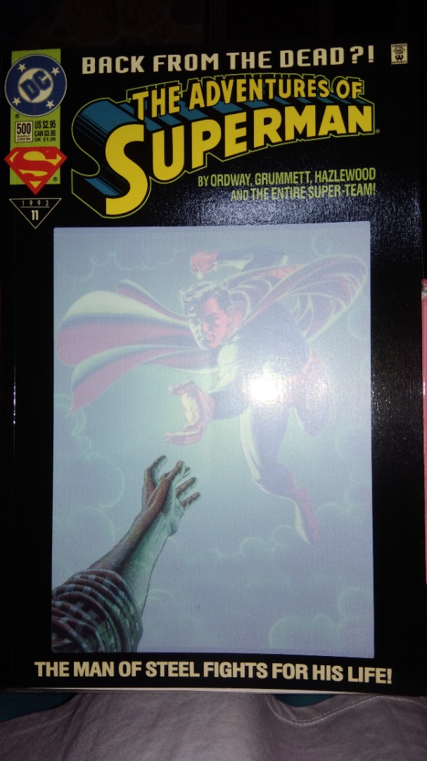 Adventures of Superman #500, Hobbies & Toys, Books & Magazines, Comics ...