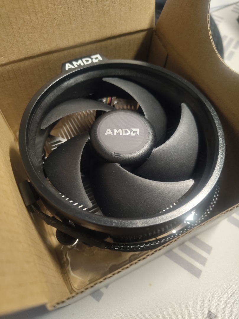 AMD Wraith Stealth Stock CPU Cooler, Computers & Tech, Parts ...