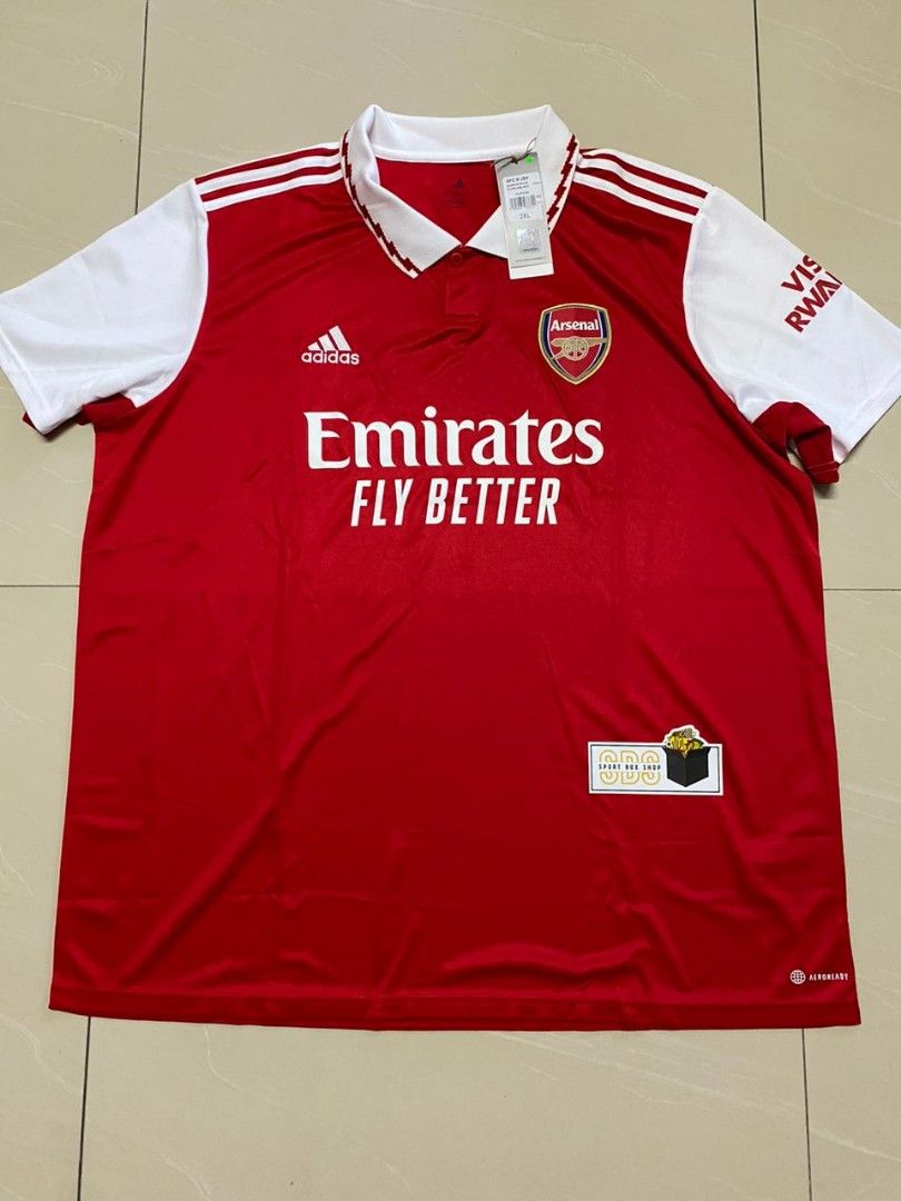 Arsenal Home Kit, Men's Fashion, Activewear on Carousell