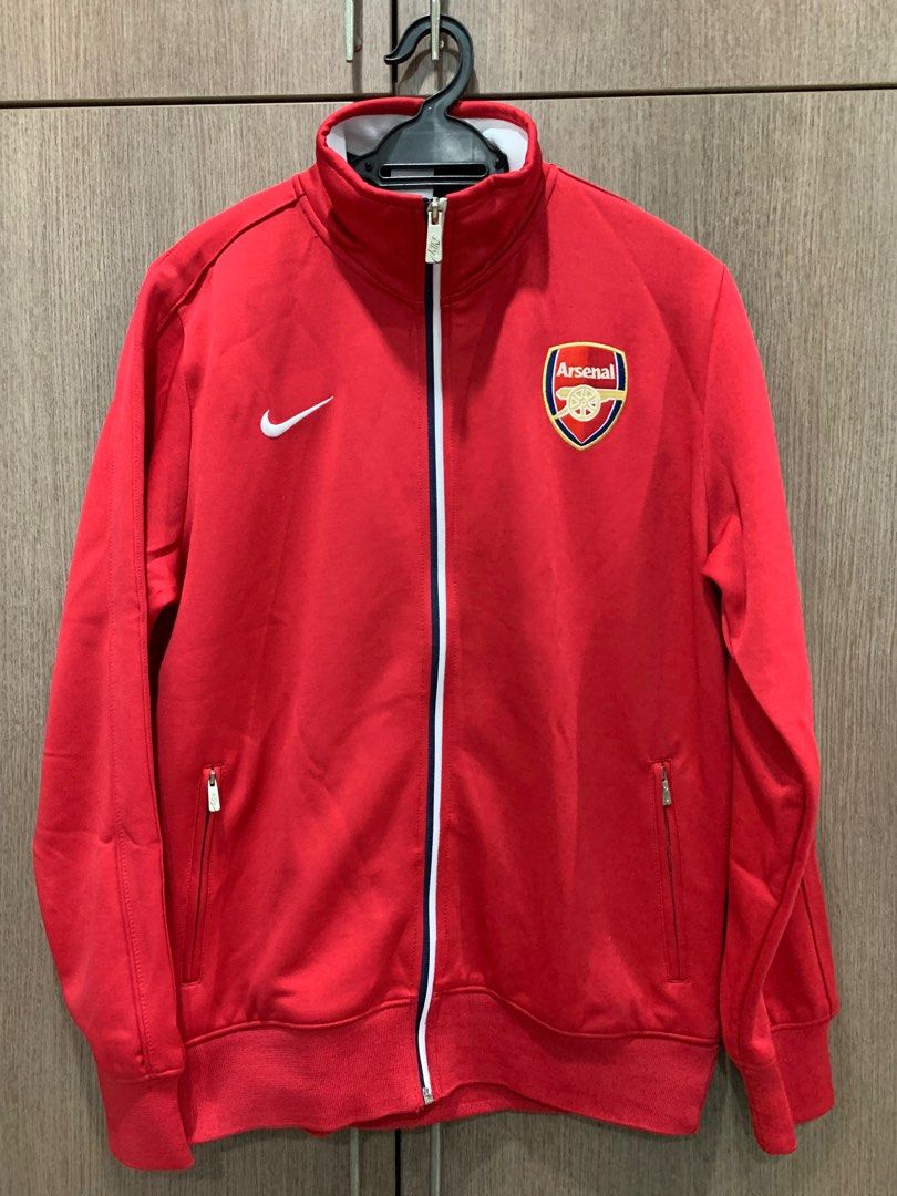 Arsenal jacket, Men's Fashion, Activewear on Carousell