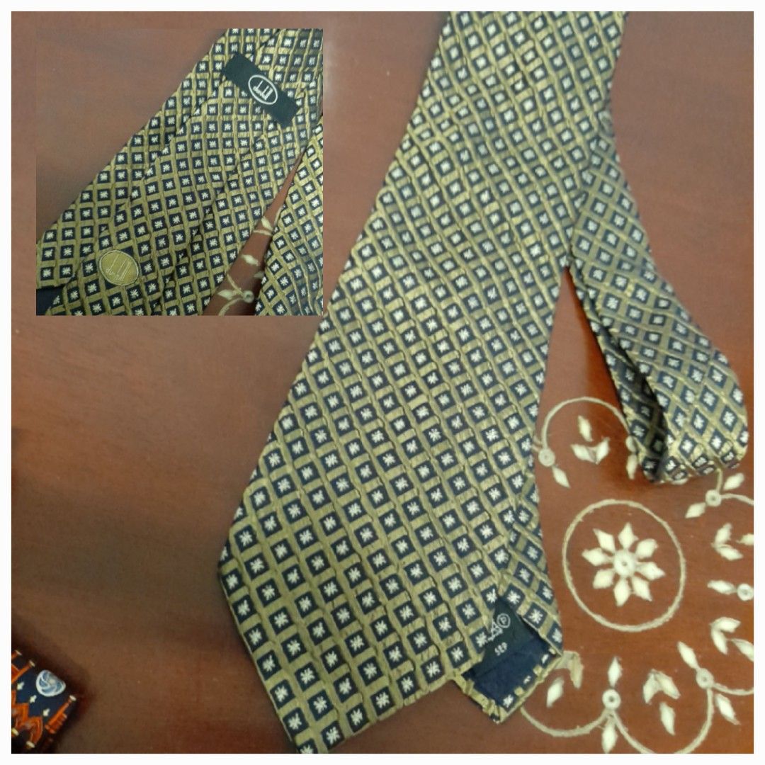 Assorted branded ties(dunhill, lancel,milachon, klein), Men's Fashion, Watches & Accessories ...