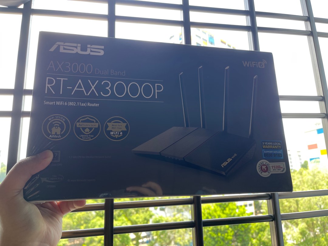ASUS RT-AX3000P Dual Band WiFi 6 Router, Computers & Tech, Parts ...