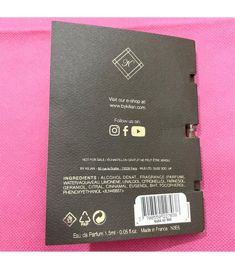 AUTHENTIC Kilian Killian Love dont don’t be shy perfume spray, Beauty ...