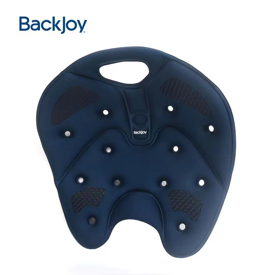 Backjoy - Core Traction Posture Seat Cushion (Blue), Health & Nutrition, Medical Supplies ...