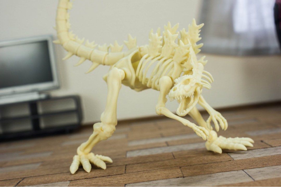 Bandai godzilla skeleton EX shinji nishikawa, Hobbies & Toys, Toys & Games on Carousell