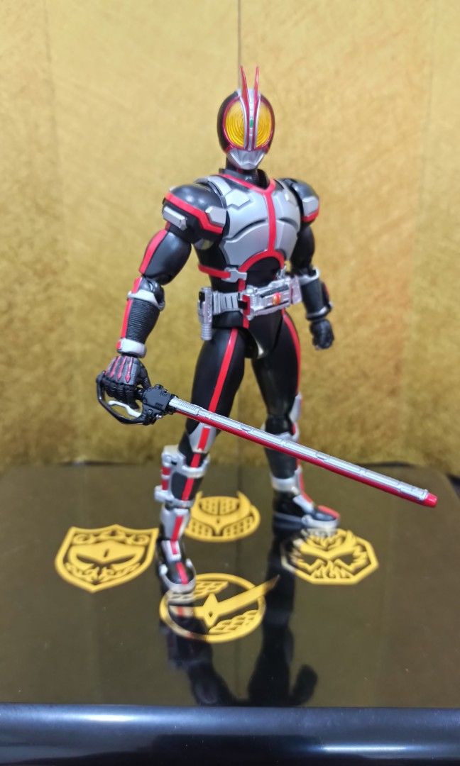 Bandai Shfiguart Shf Kamen Rider Faiz and Autovajin, Hobbies & Toys ...