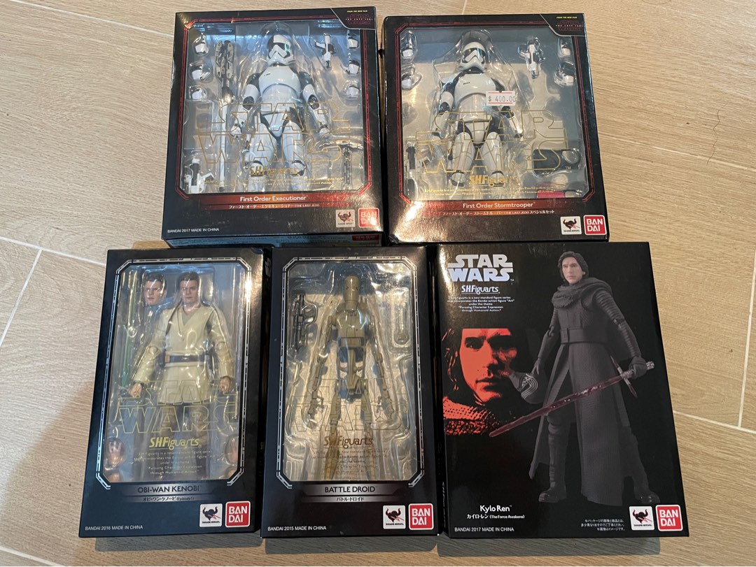 Bandai Star Wars Figures, 興趣及遊戲, 玩具 & 遊戲類 - Carousell