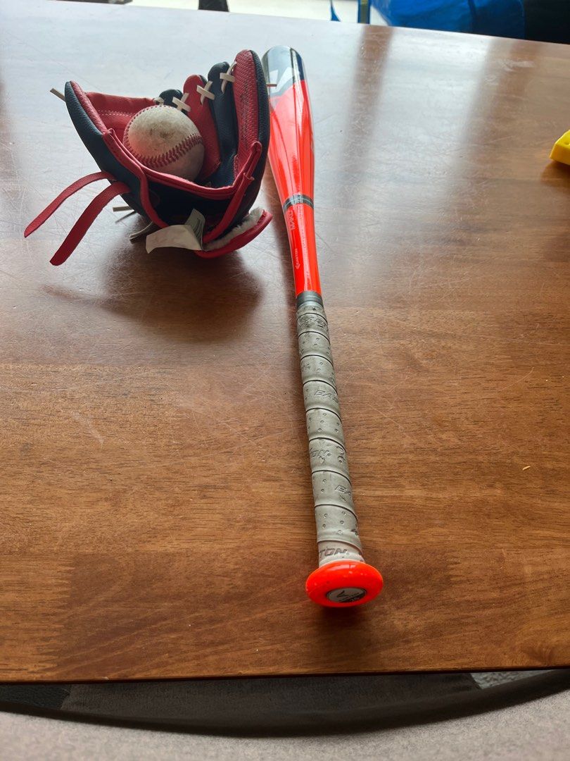 Baseball bat, glove and ball - young kids , Sports Equipment, Sports ...