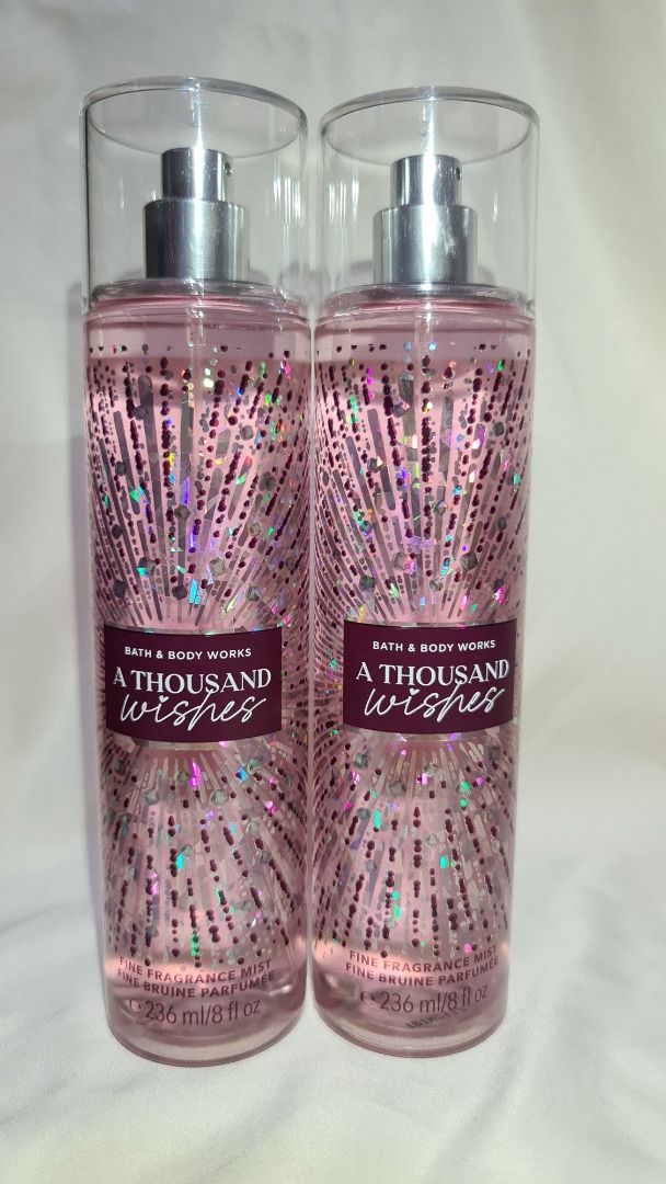 Bath & Body Works A Thousand Wishes Body Mist, Beauty & Personal Care ...