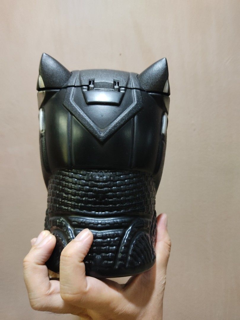 Black panther marvel popcorn bucket, Hobbies & Toys, Toys & Games on ...