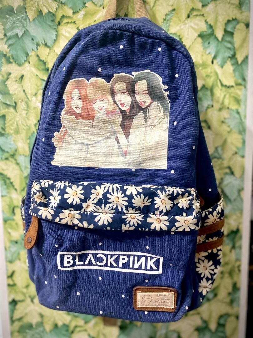 BLACKPINK BACKPACK, Women's Fashion, Bags & Wallets, Backpacks on Carousell