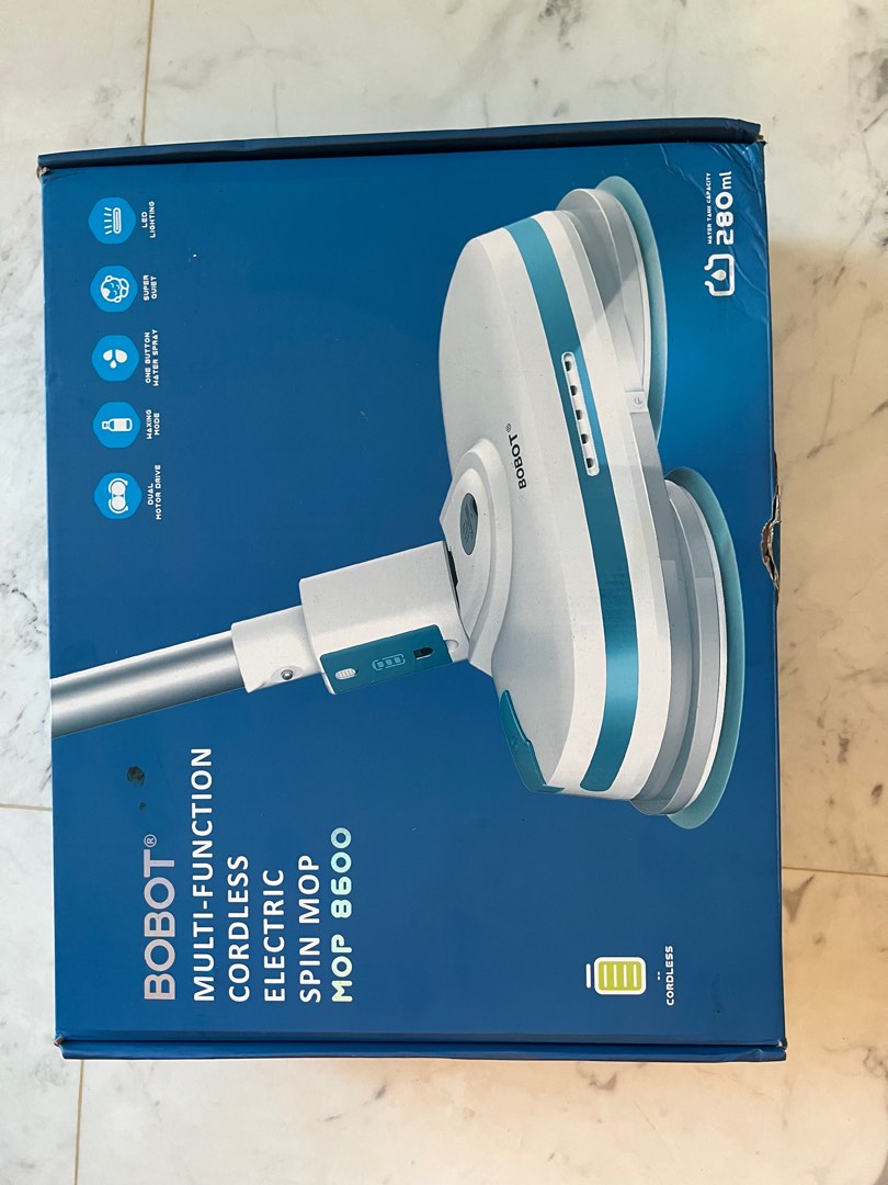 Bobot Multi-function Cordless Electric Spin Moo, TV & Home Appliances ...