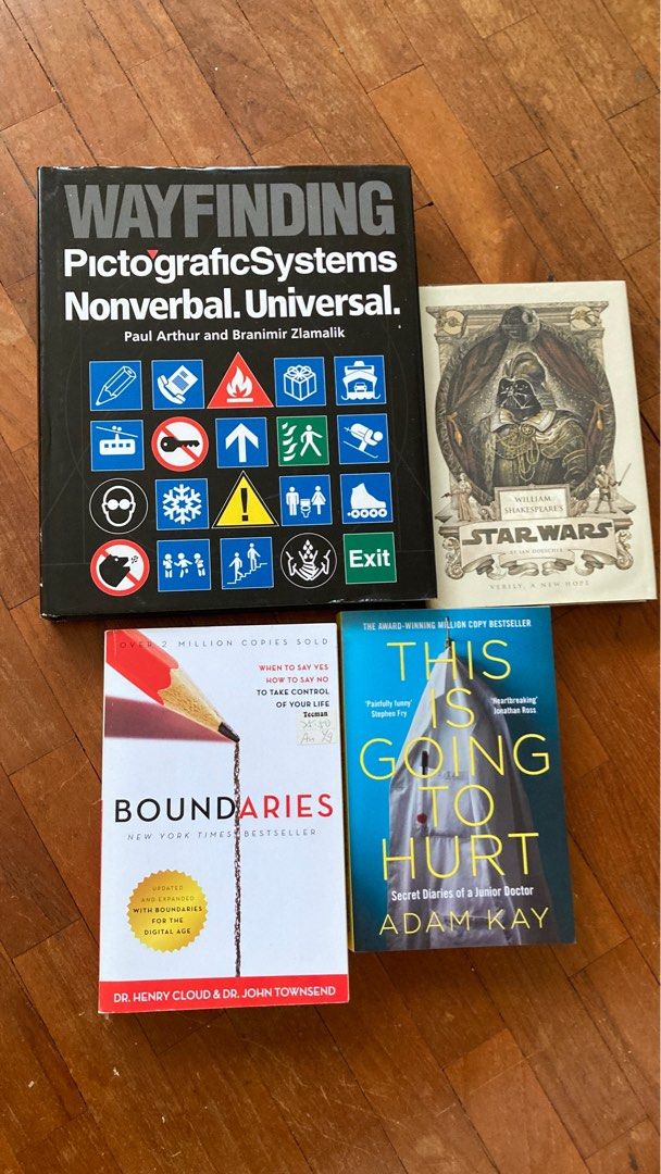 Booktok: WayFinding Pictographic System, Shakespeare Star Wars, Hobbies ...