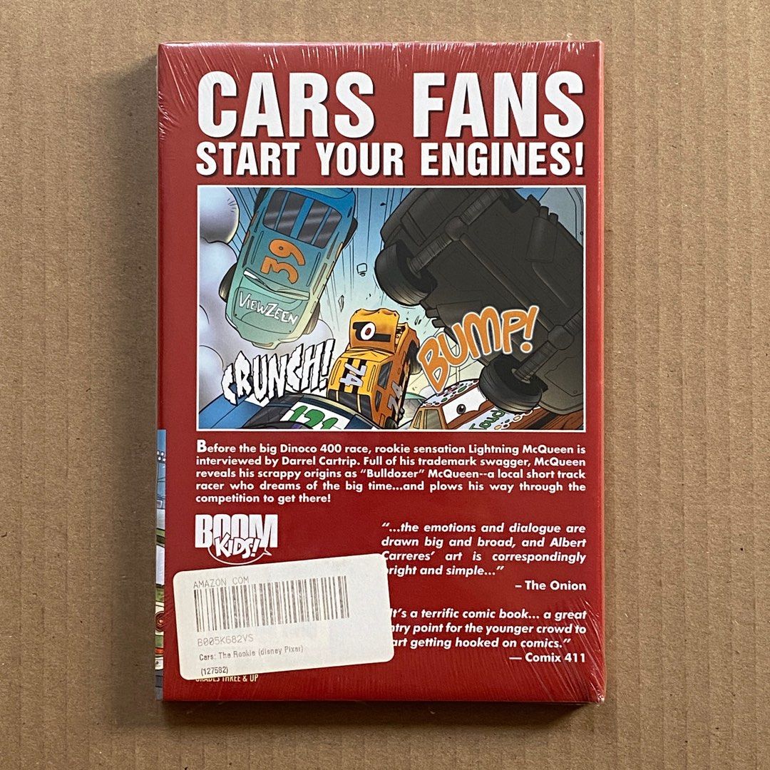 Boom Kids!: Disney Pixar The World of Cars - The Rookie (Hardcover ...