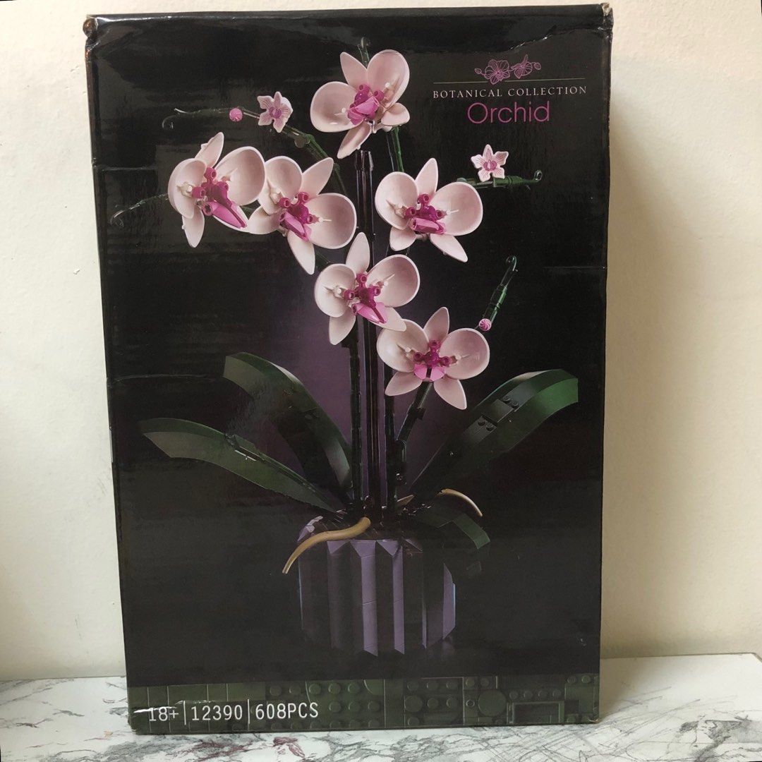 Brand New Orchid Building Blocks Lego-compatible, Hobbies & Toys, Toys ...