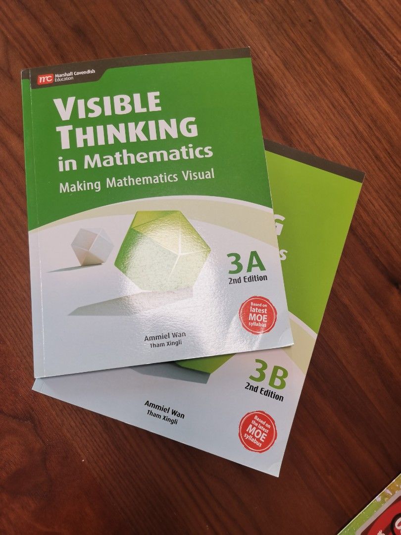 Brand new P3 Math visible thinking assessment book, Hobbies & Toys ...