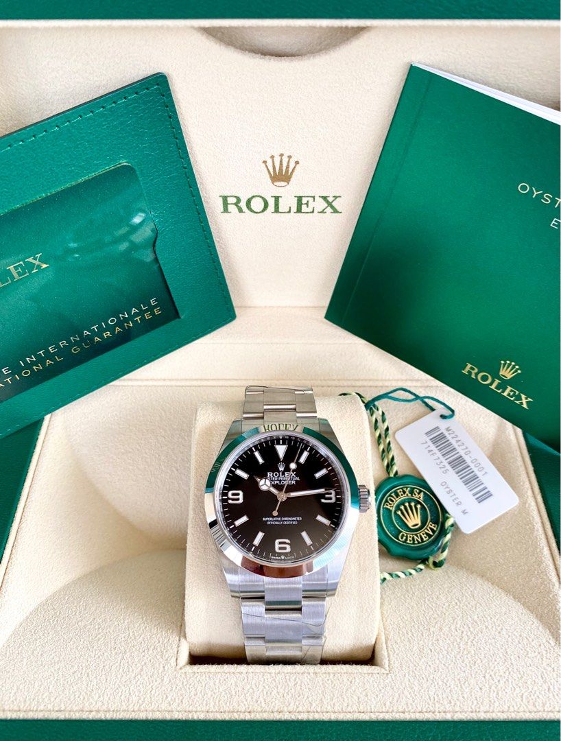 BRAND NEW SEPT 2023 Rolex Explorer 40 Ref. 224270, Luxury, Watches on Carousell