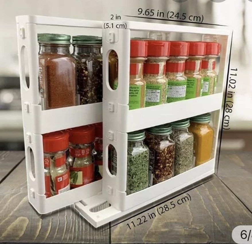 Brand new spices and seasoning Organization swivel rack (Rack only ...