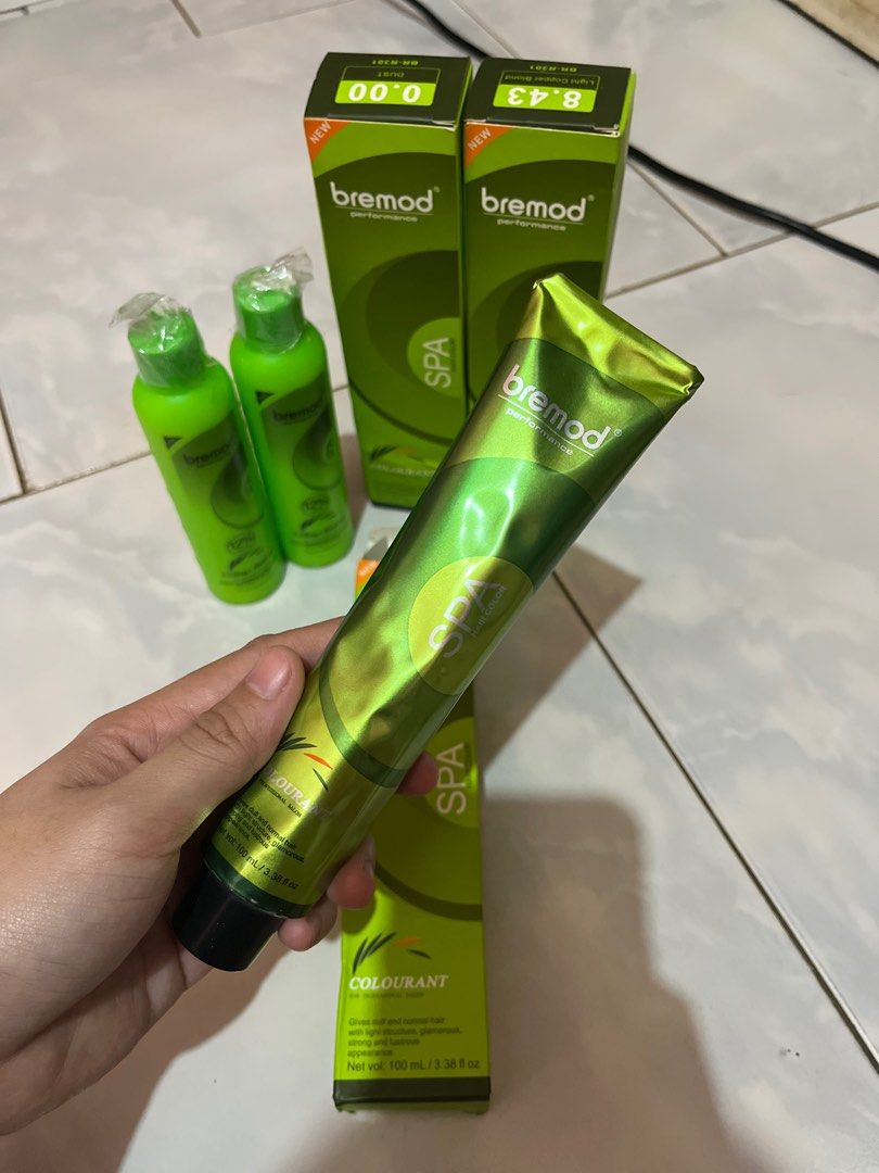 Bremod hair color orange, Beauty & Personal Care, Hair on Carousell