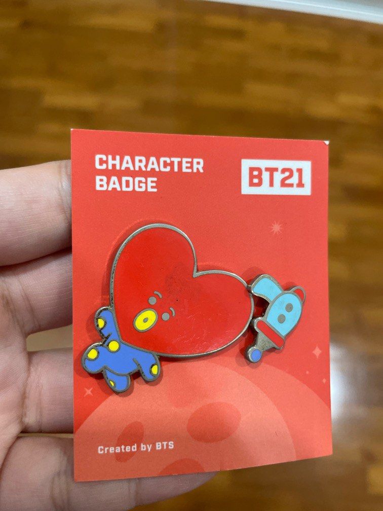 BT21 TATA pin, Hobbies & Toys, Stationery & Craft, Other Stationery ...