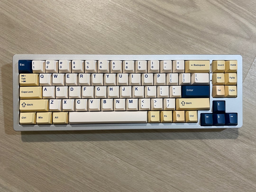 Budget Aluminium 65% Custom mechanical Keyboard, Computers & Tech ...