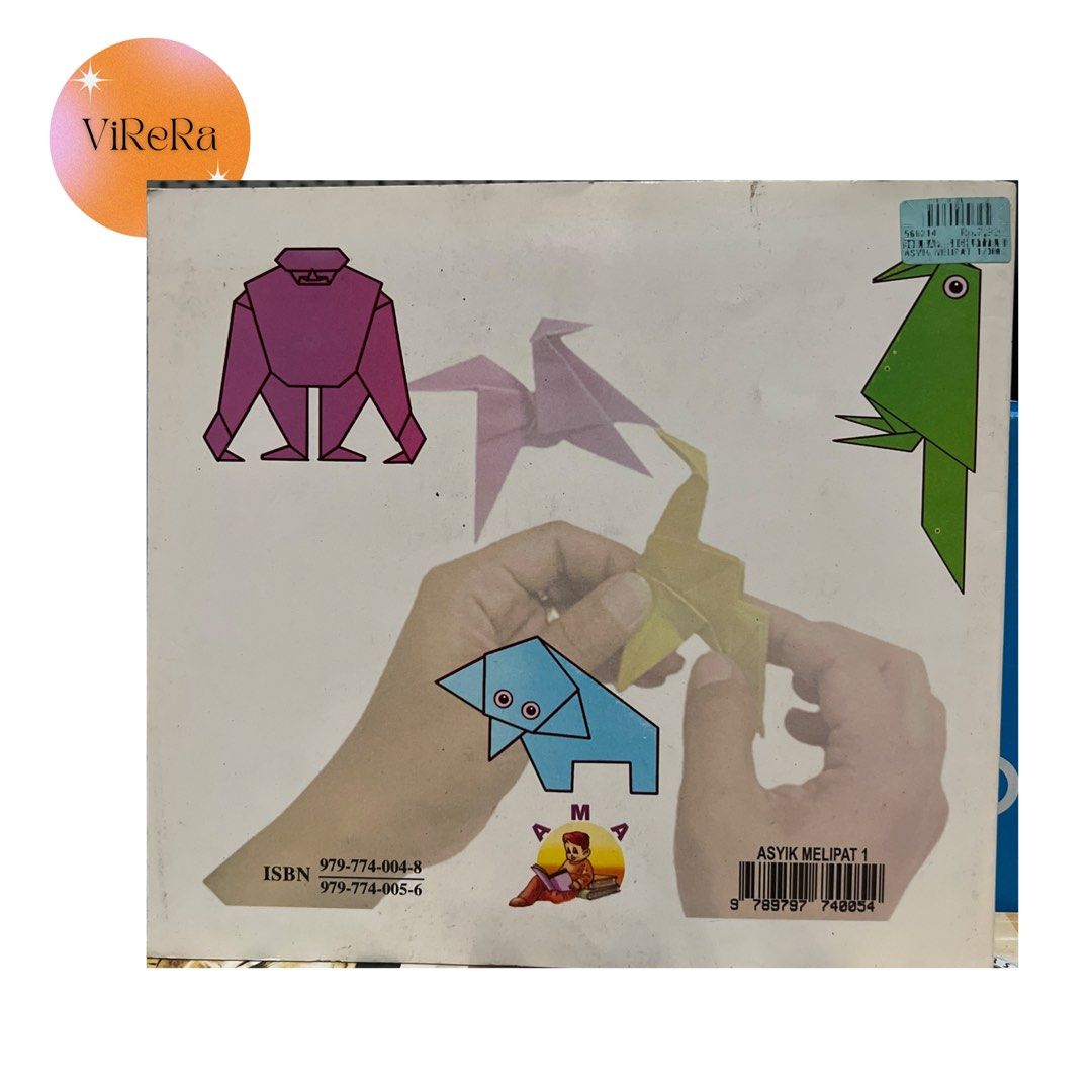 Buku Origami - Buku panduan Asyik Melipat, Buku & Alat Tulis, Buku di ...
