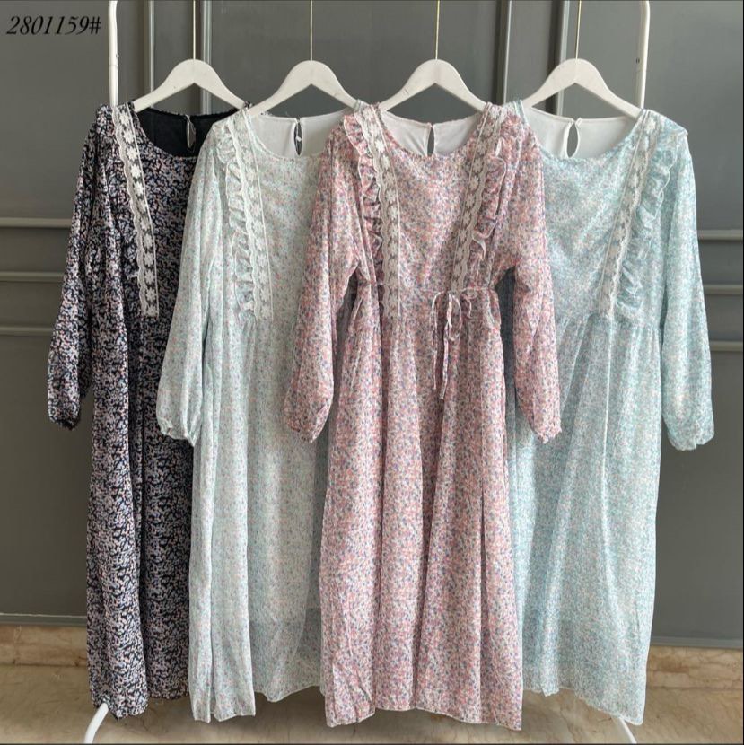 Bunga Midi Dress, Women's Fashion, Muslimah Fashion, Dresses on Carousell