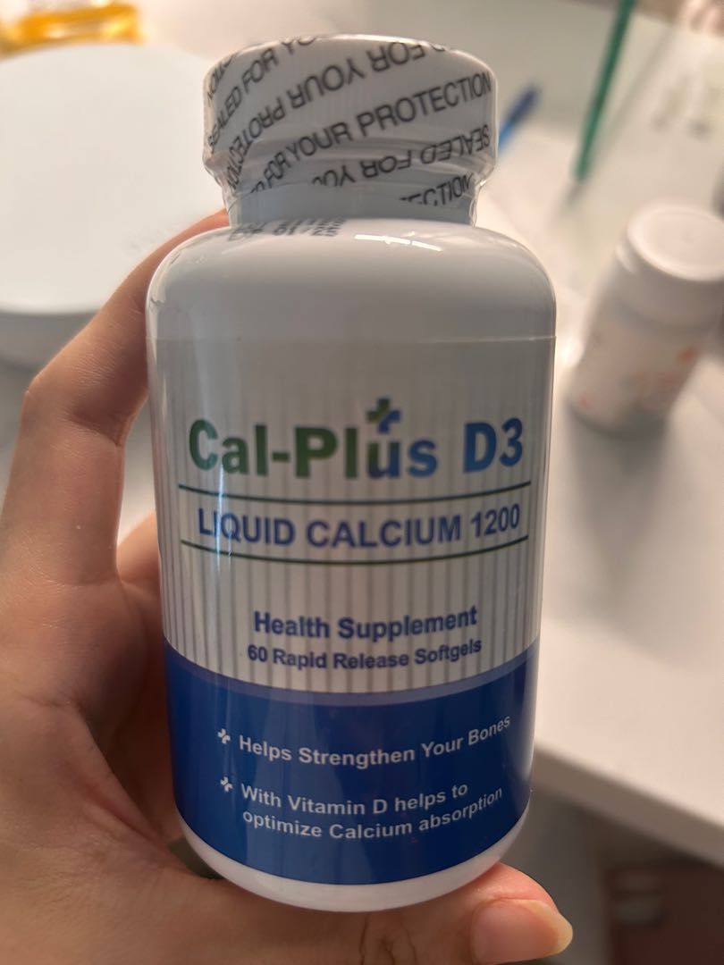 Cal plus calcium supplements, Health & Nutrition, Health Supplements ...