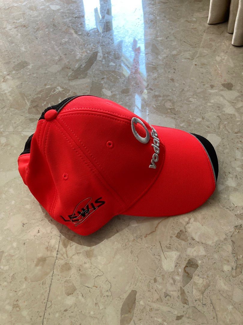 Cap Vodafone McLaren Mercedes Jenson Lewis, Men's Fashion, Watches ...