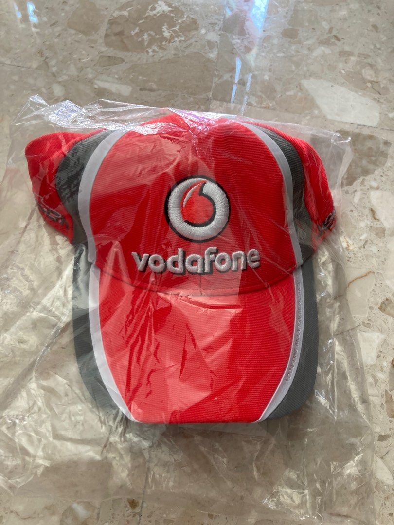 Cap Vodafone McLaren Mercedes Jenson Lewis, Men's Fashion, Watches ...